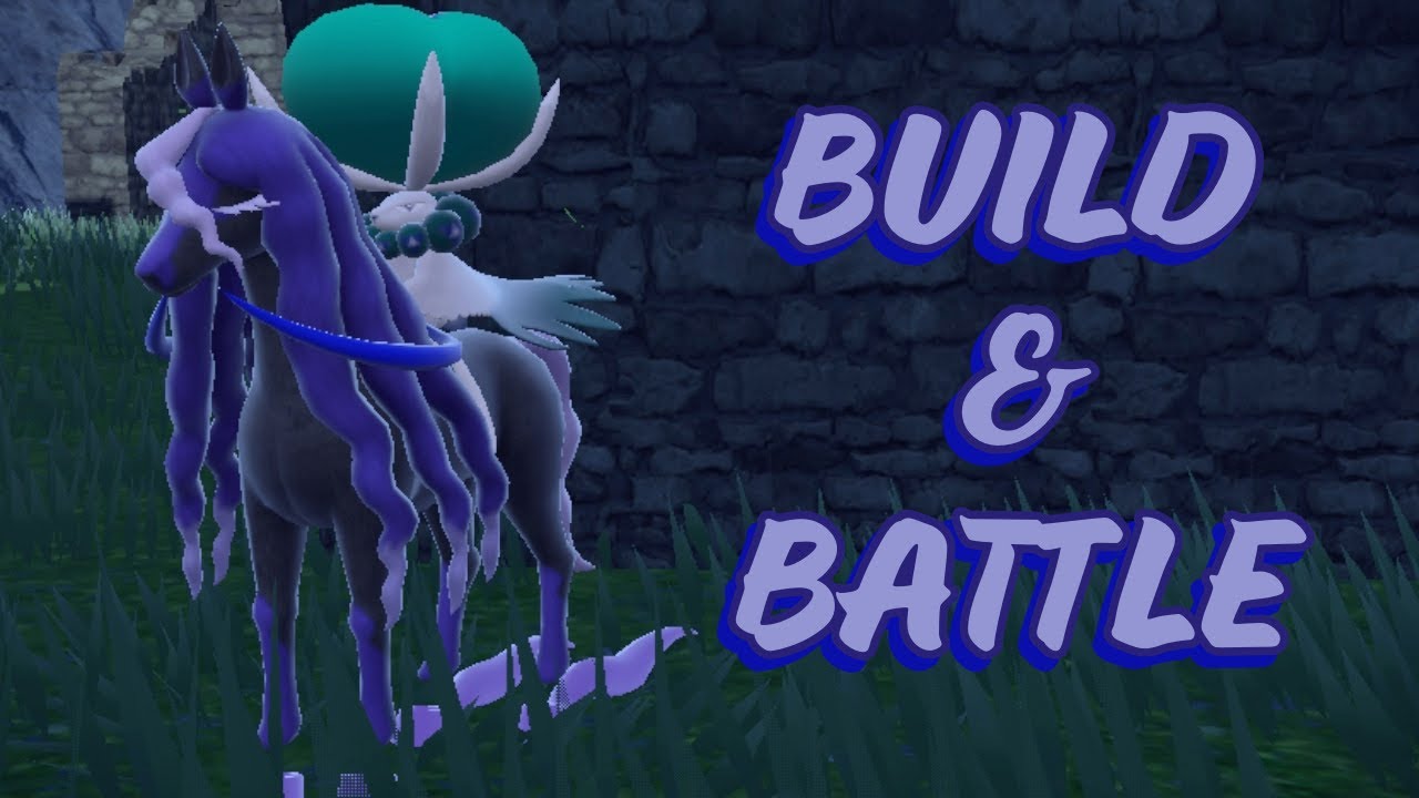 PSN Live: Build & Battle | Calyrex Shadow Rider - YouTube