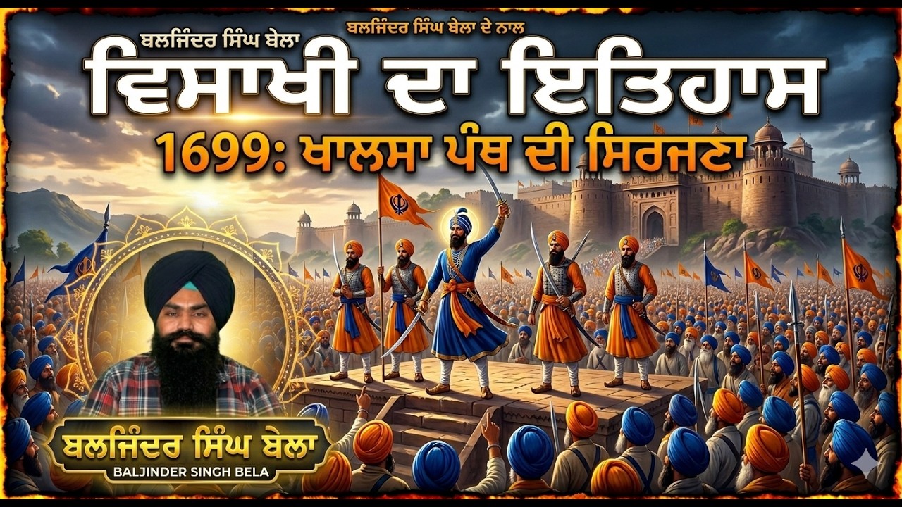 VISAKHI DIAN MUBARKAN 2026 | VISAKHI HISTORY | ANANDPUR SAHIB |KHALSA ...