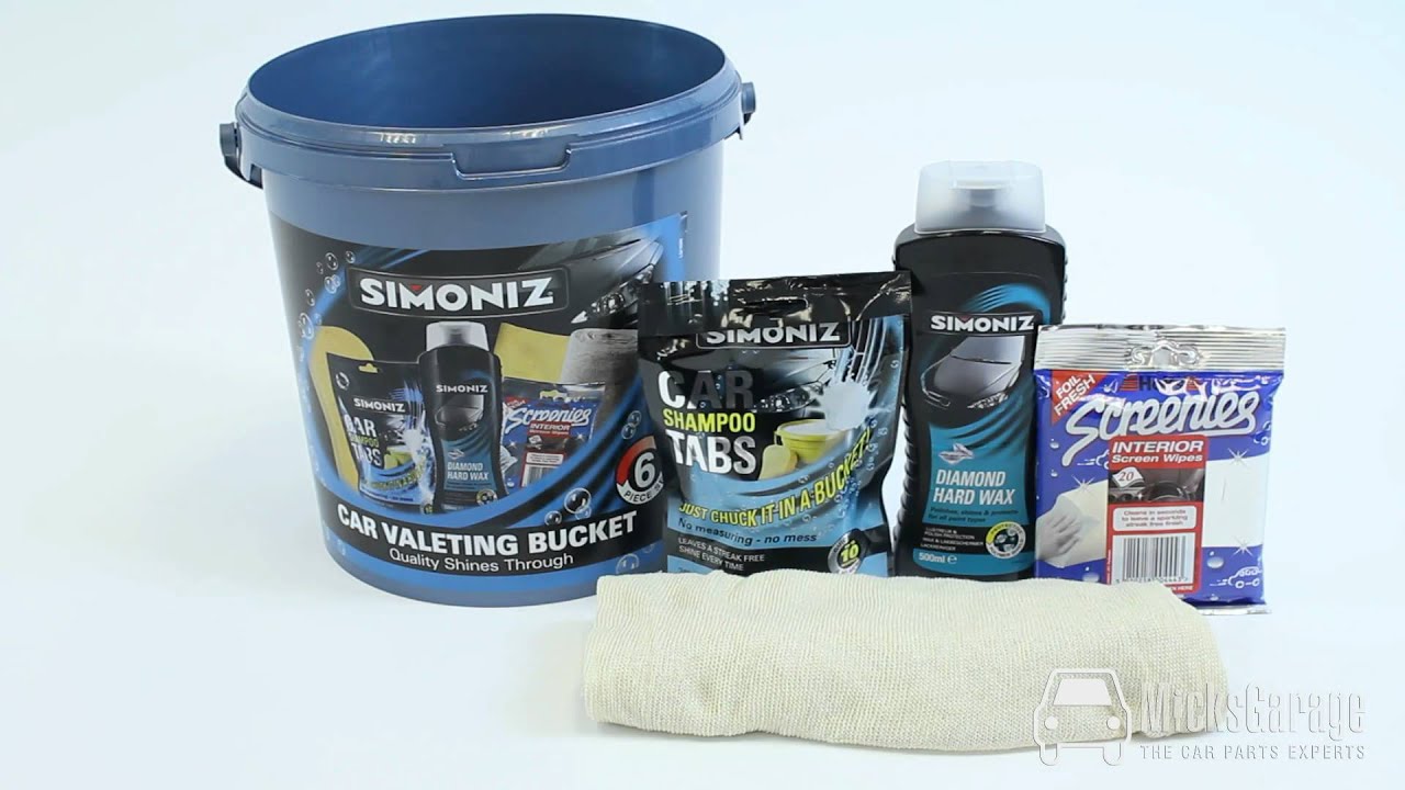 Simoniz 6 Piece Car Care Bucket From MicksGarage.com - YouTube