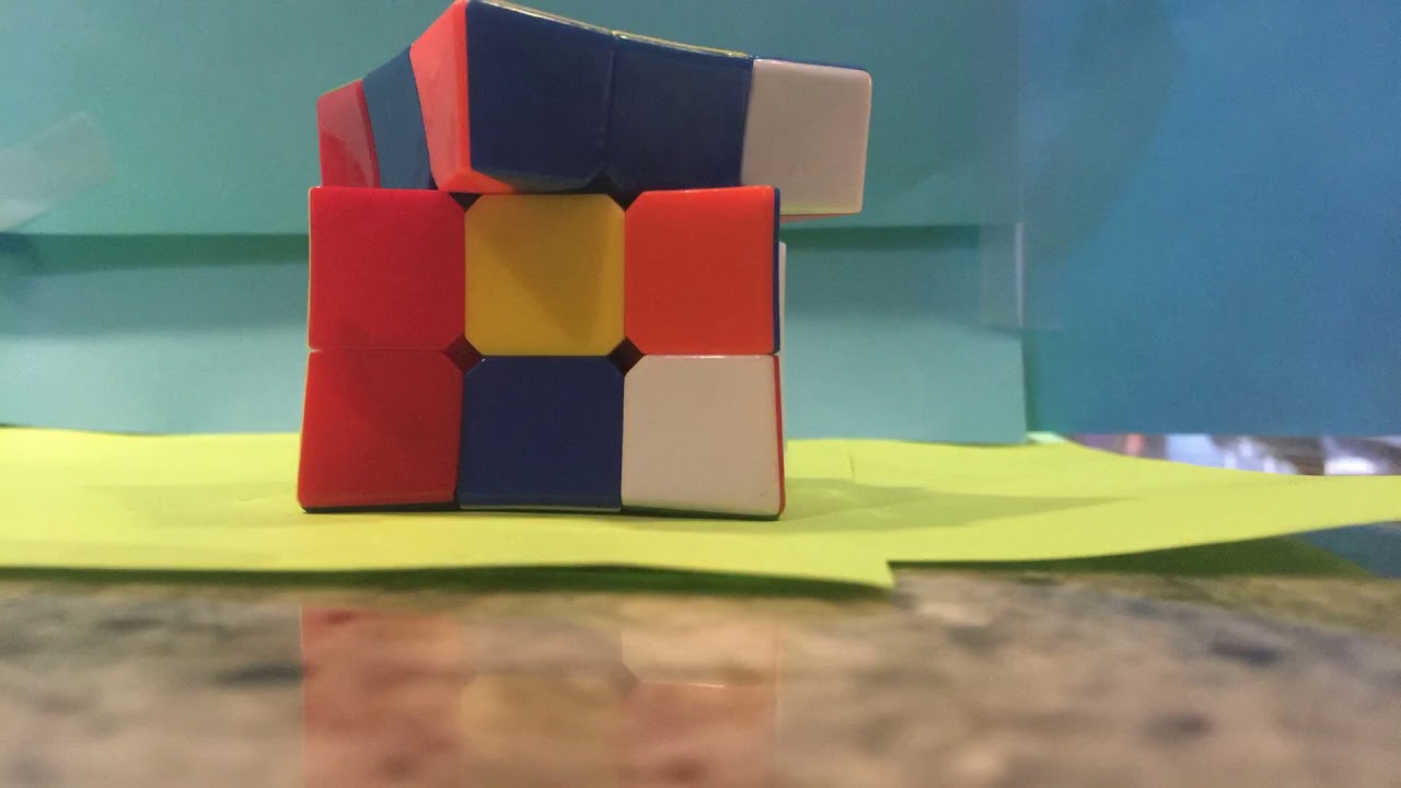 rubic cube stop motion - YouTube