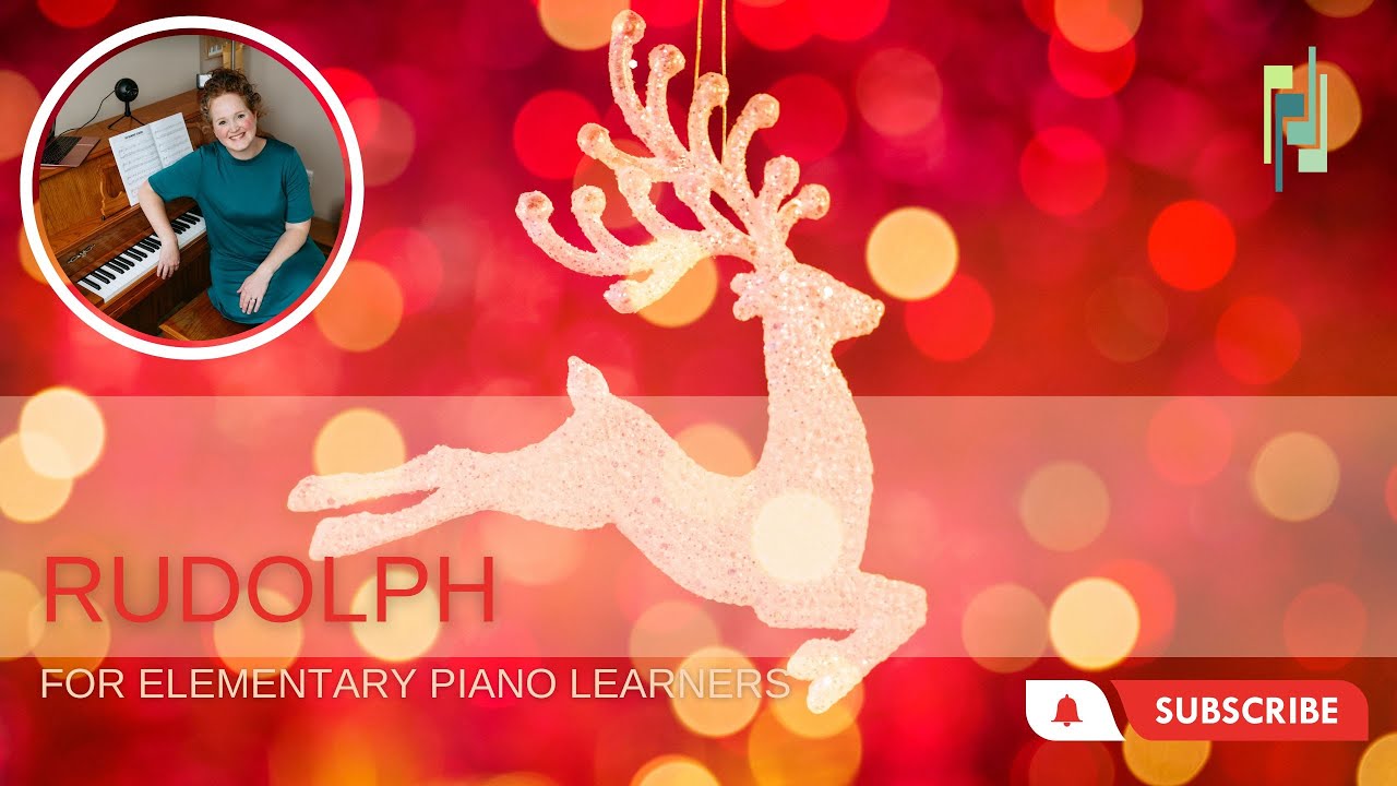 Rudolph the Red-Nosed Reindeer for Elementary Piano - YouTube