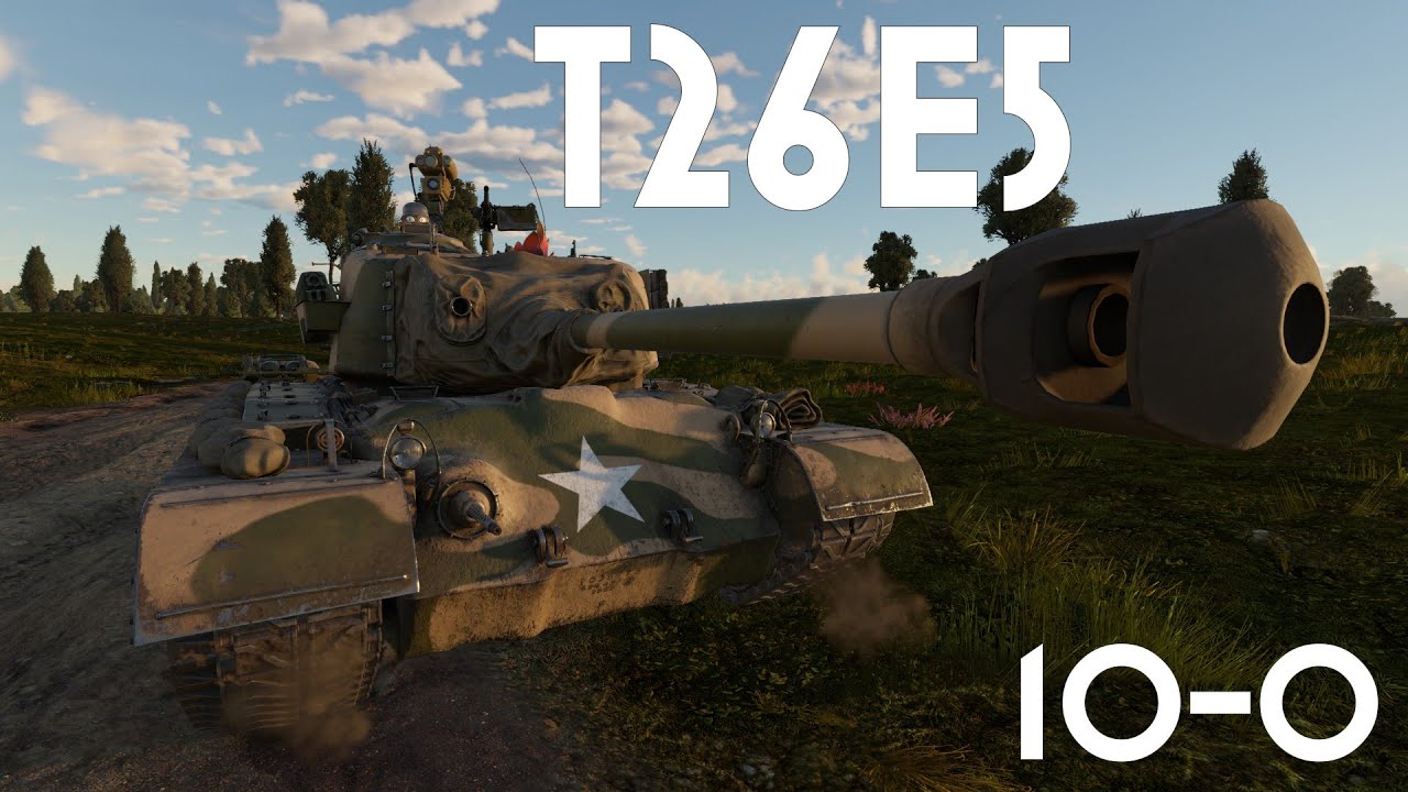 T26E5, The Jumbo Pershing | War Thunder Gameplay - YouTube