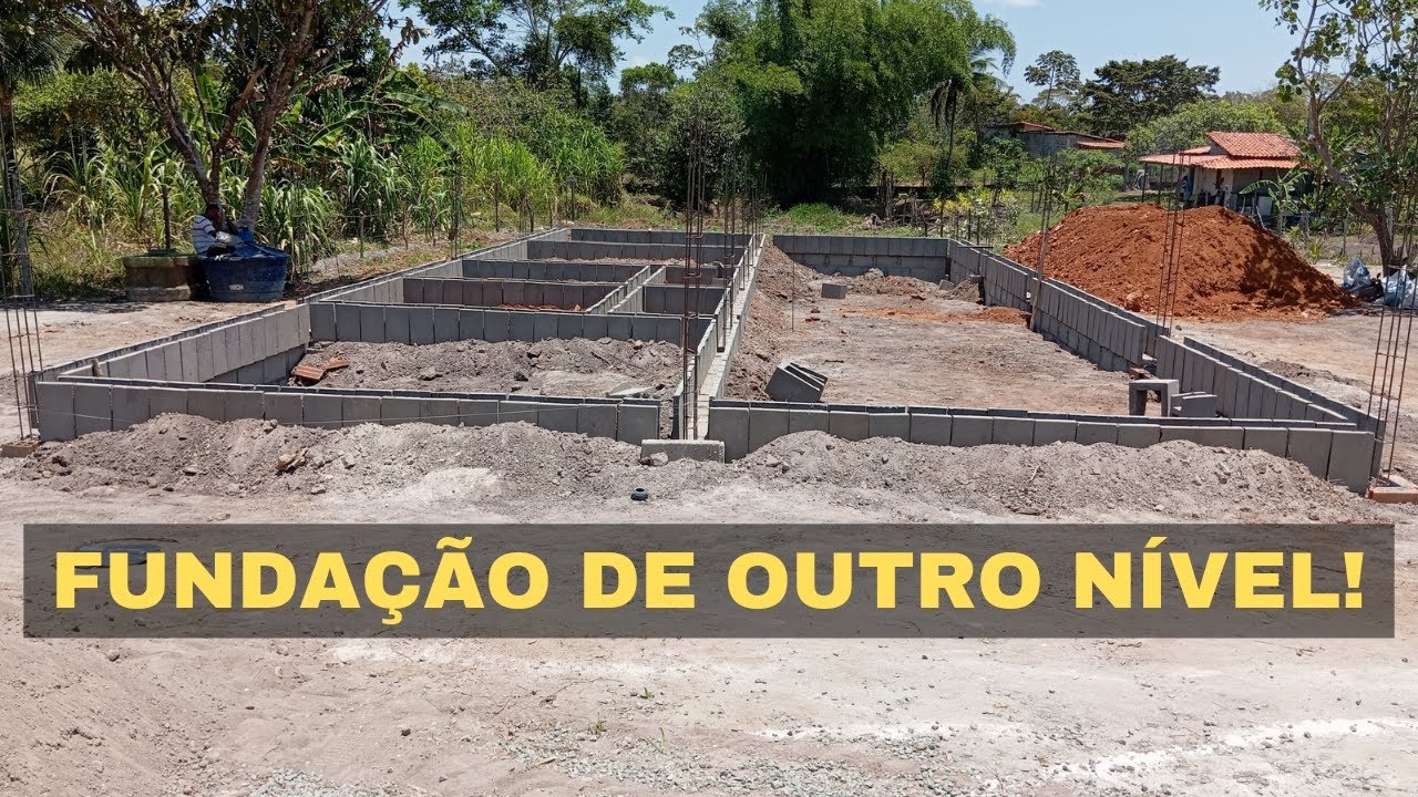 Você irá se IMPRESSIONAR Com Essa FUNDAÇÃO! - YouTube