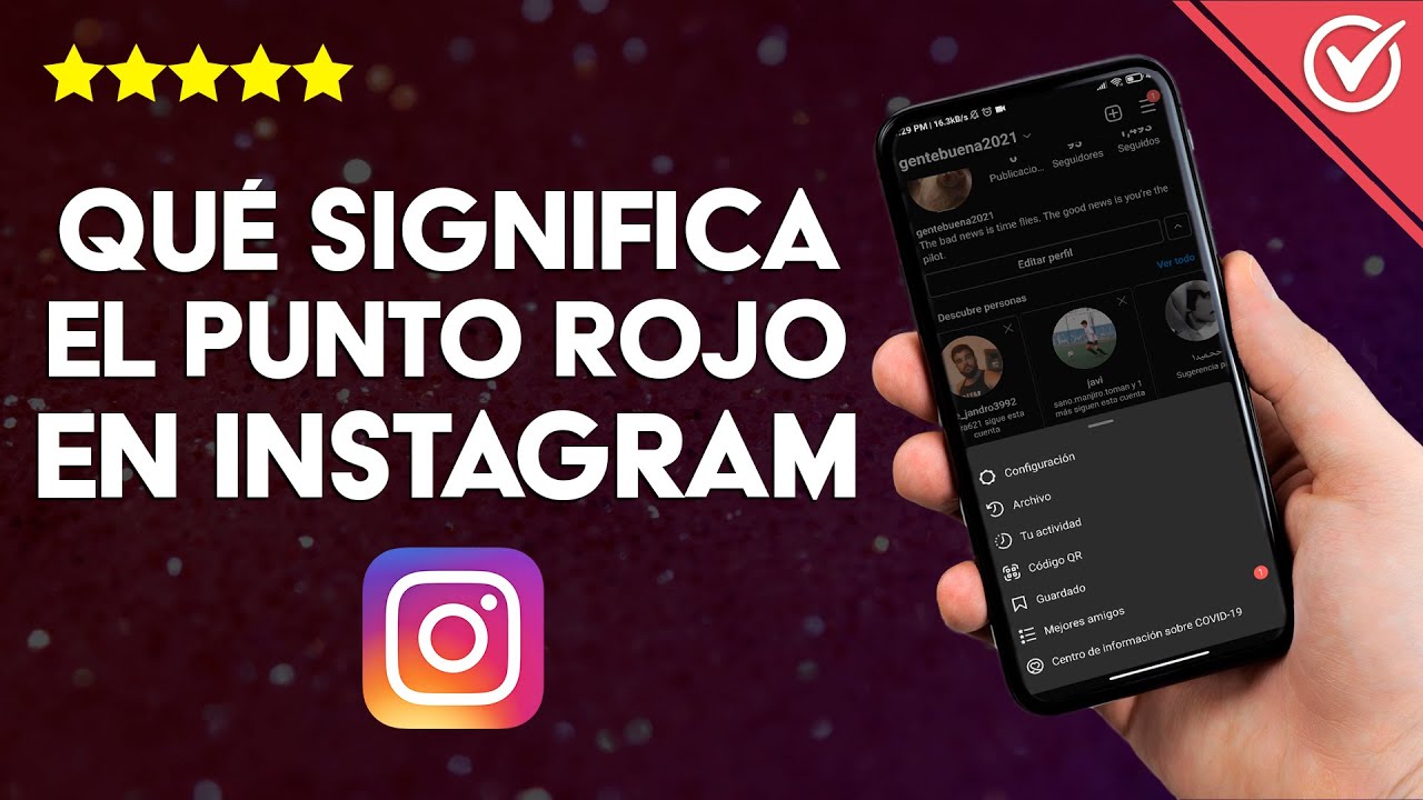 ¿Qué Significa en Instagram el Punto Rojo en la Barra de Notificaciones ...