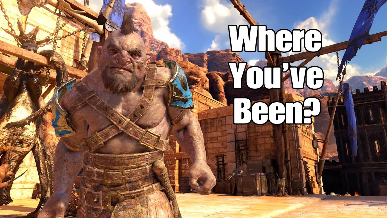 Did He Really Just Say That To Talion?!?! - Shadow Of War - YouTube