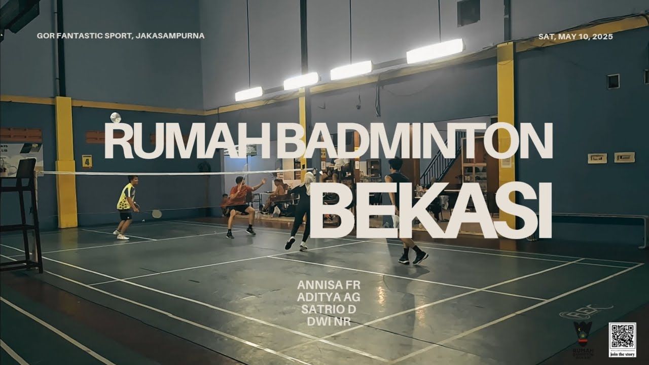 ANNISA FR/ADITYA AG vs SATRIO D/DWI NR | RB BEKASI 2025 | May 10 - YouTube