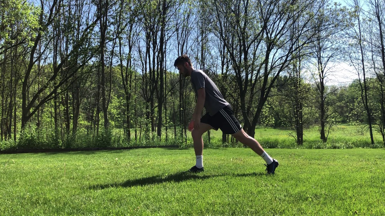 DWMA - Twisting Triangle Lunge - YouTube