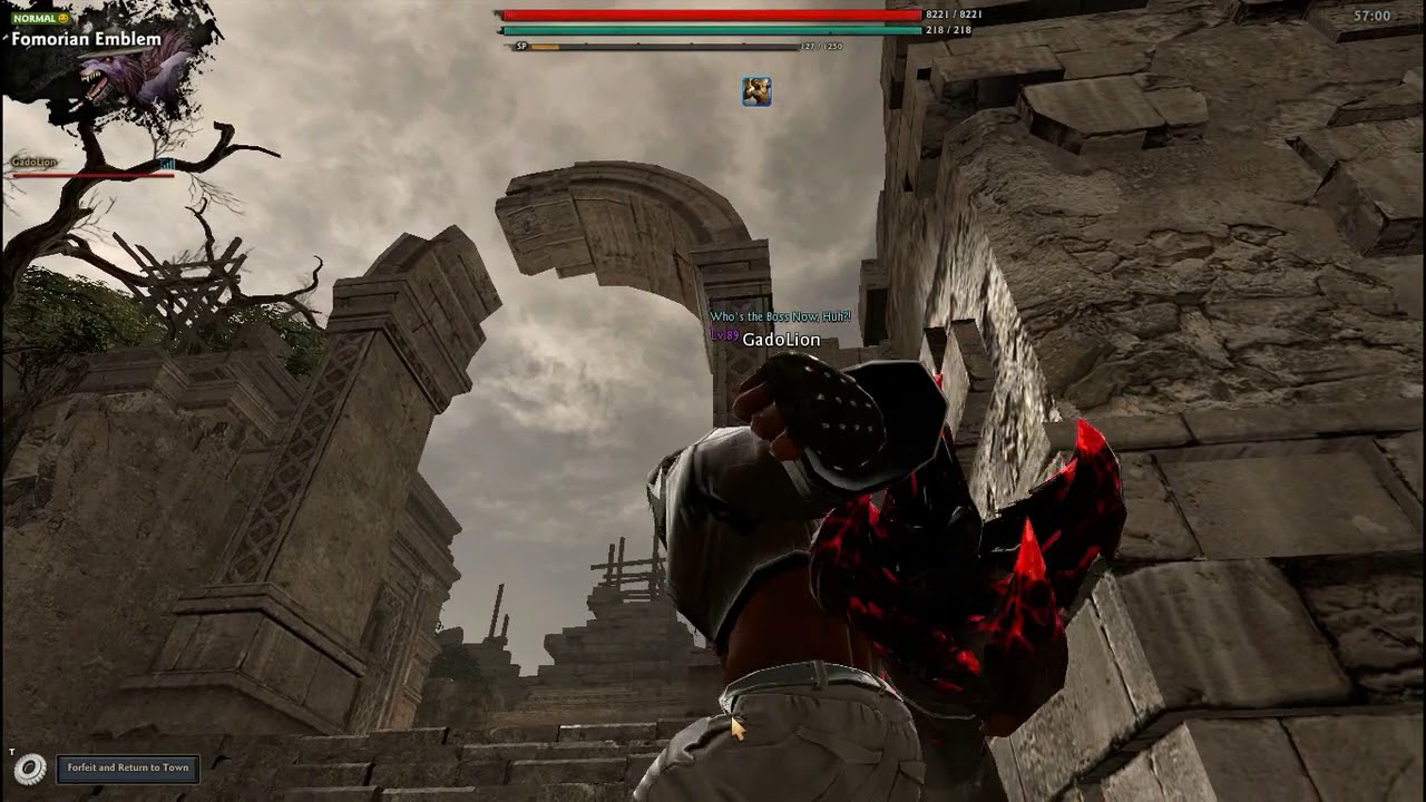 Vindictus Karok Day 1 Fomorian Emblem - YouTube