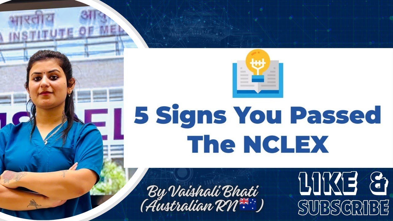 HOW TO PASS NCLEX-RN / TOP 5 SIGNS TO CRACK NCLEX / #nclexrn # ...