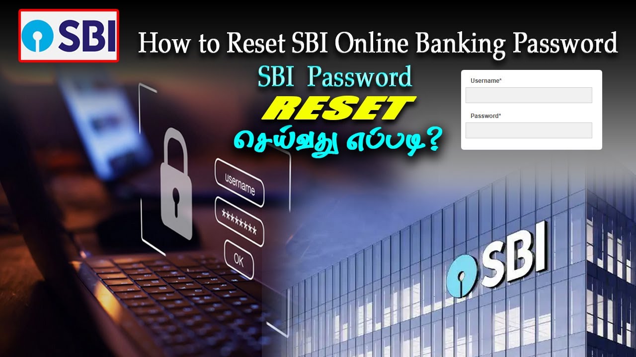 State Bank of India Internet banking Password Reset online, How to ...