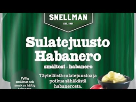 TESTI: Sulatejuusto-habanero grillimakkara, Oy Snellman Ab - YouTube