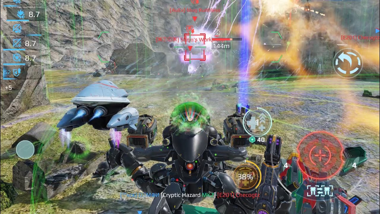 Weyland the low key MVP in big Castle comeback — War Robots - YouTube