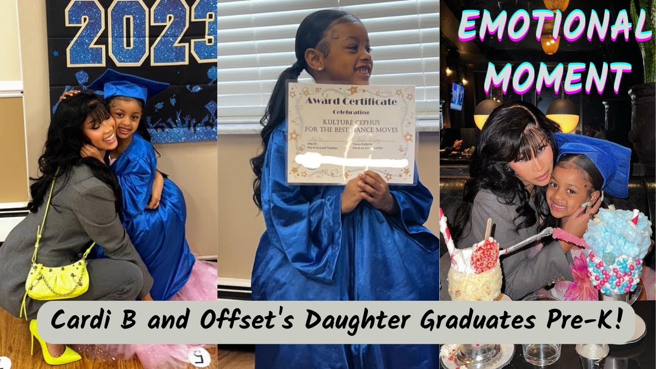 Emotional Moment: Cardi B and Offset Daughter Kulture Kiari Graduate ...