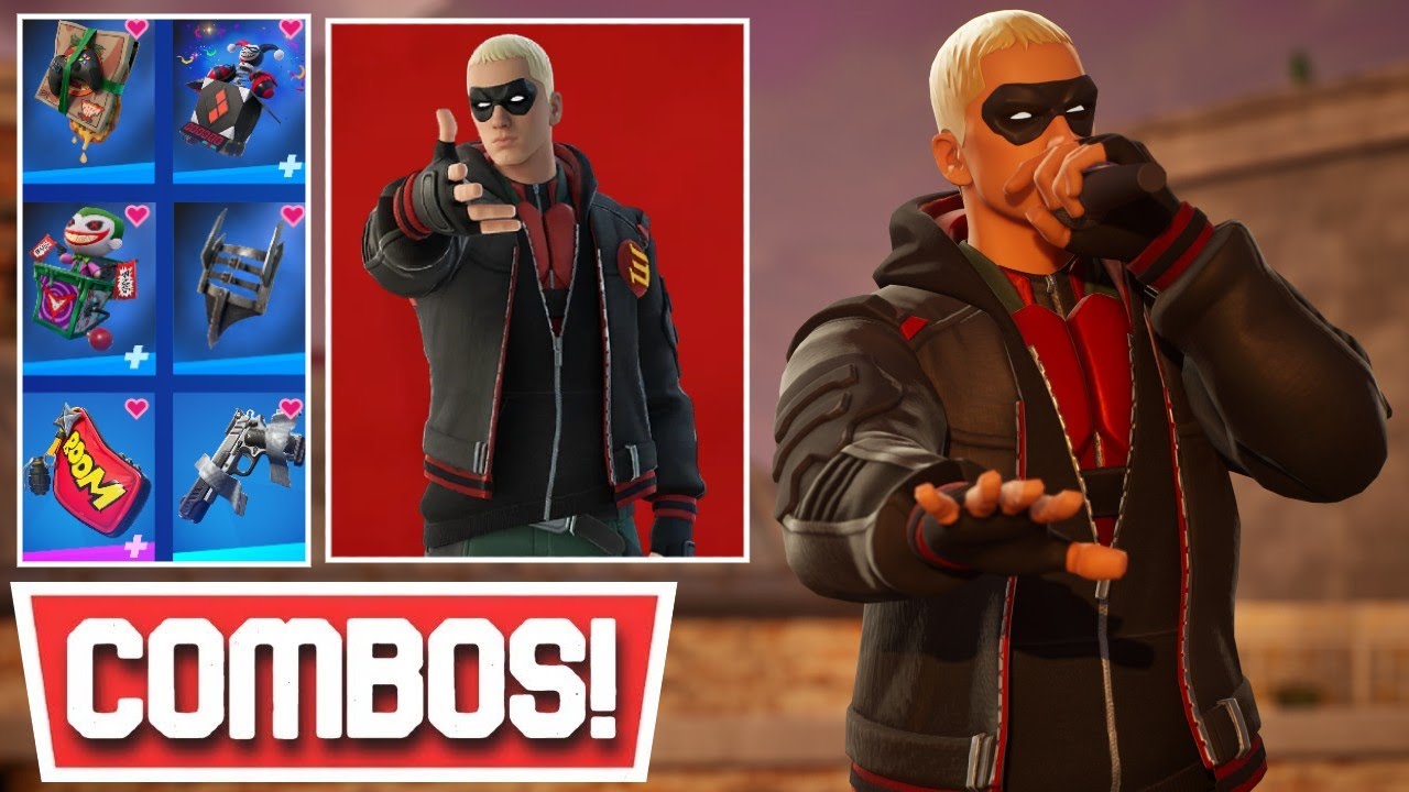 *NEW* BEST RAP BOY SKIN COMBOS [FORTNITE X EMINEM]! | Fortnite - YouTube