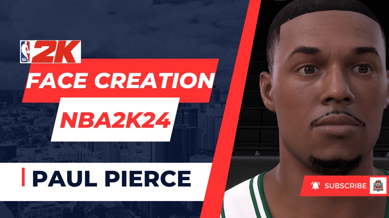 NBA 2K24 " The Truth " Paul Pierce Face Creation - YouTube