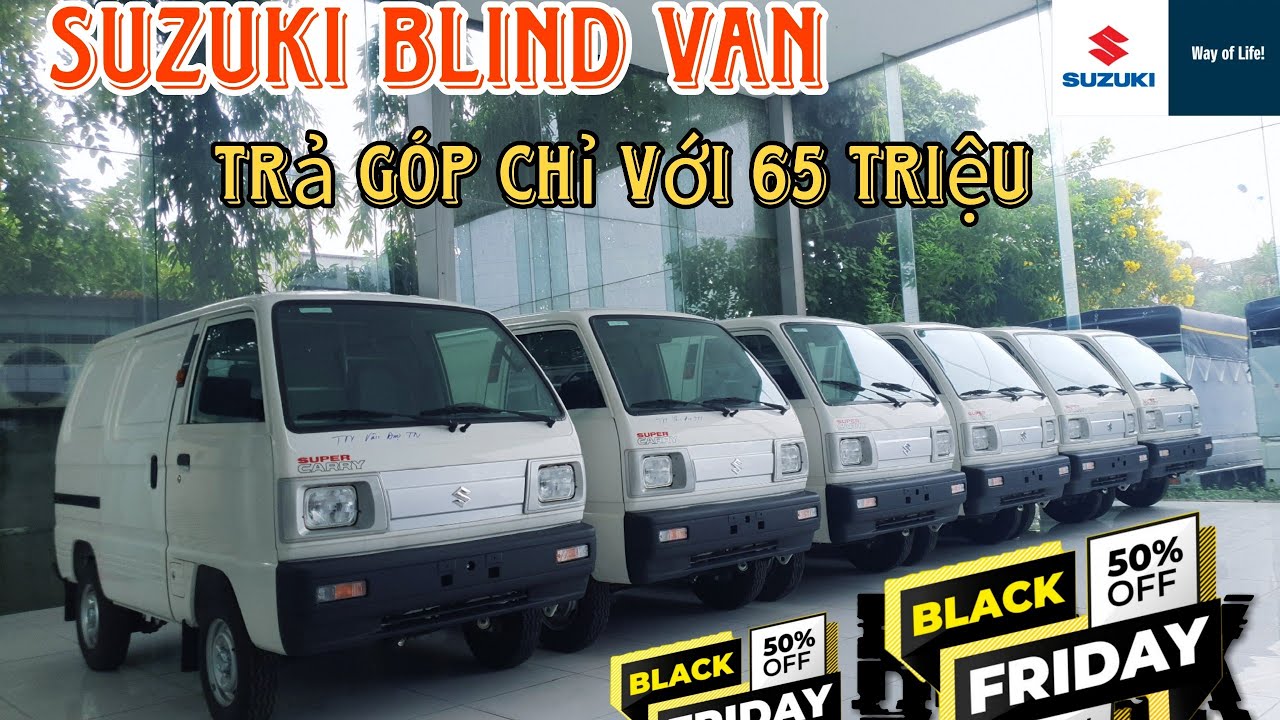 Giảm giá sập sàn xe su cóc, Suzuki Blind Van cuối năm 2023 - YouTube