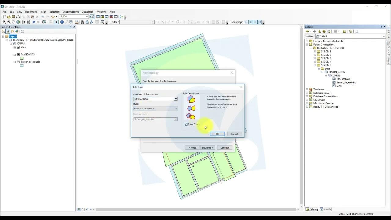 CREAR TOPOLOGIA EN ARCGIS - YouTube
