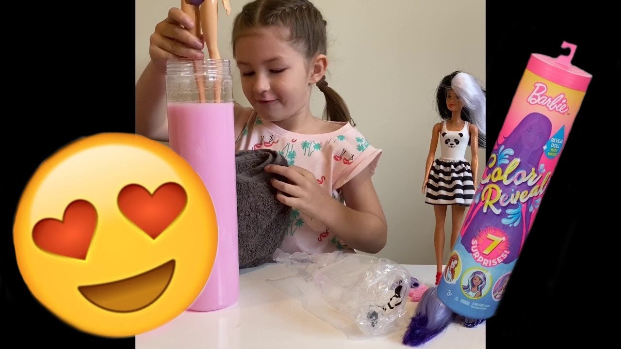 Barbie Color Reveal Unboxing - YouTube