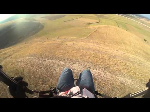 afyon yamaç paraşütü eğitim uçuşu