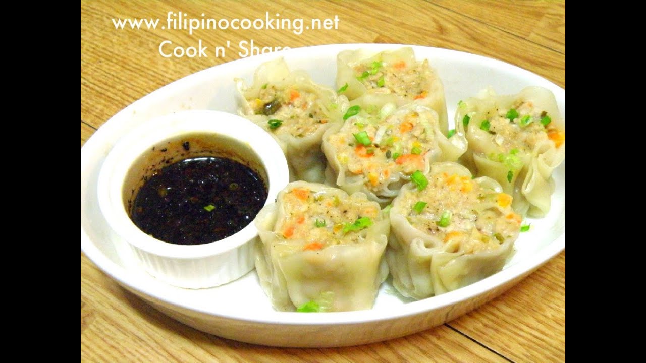 Pork Siomai - YouTube