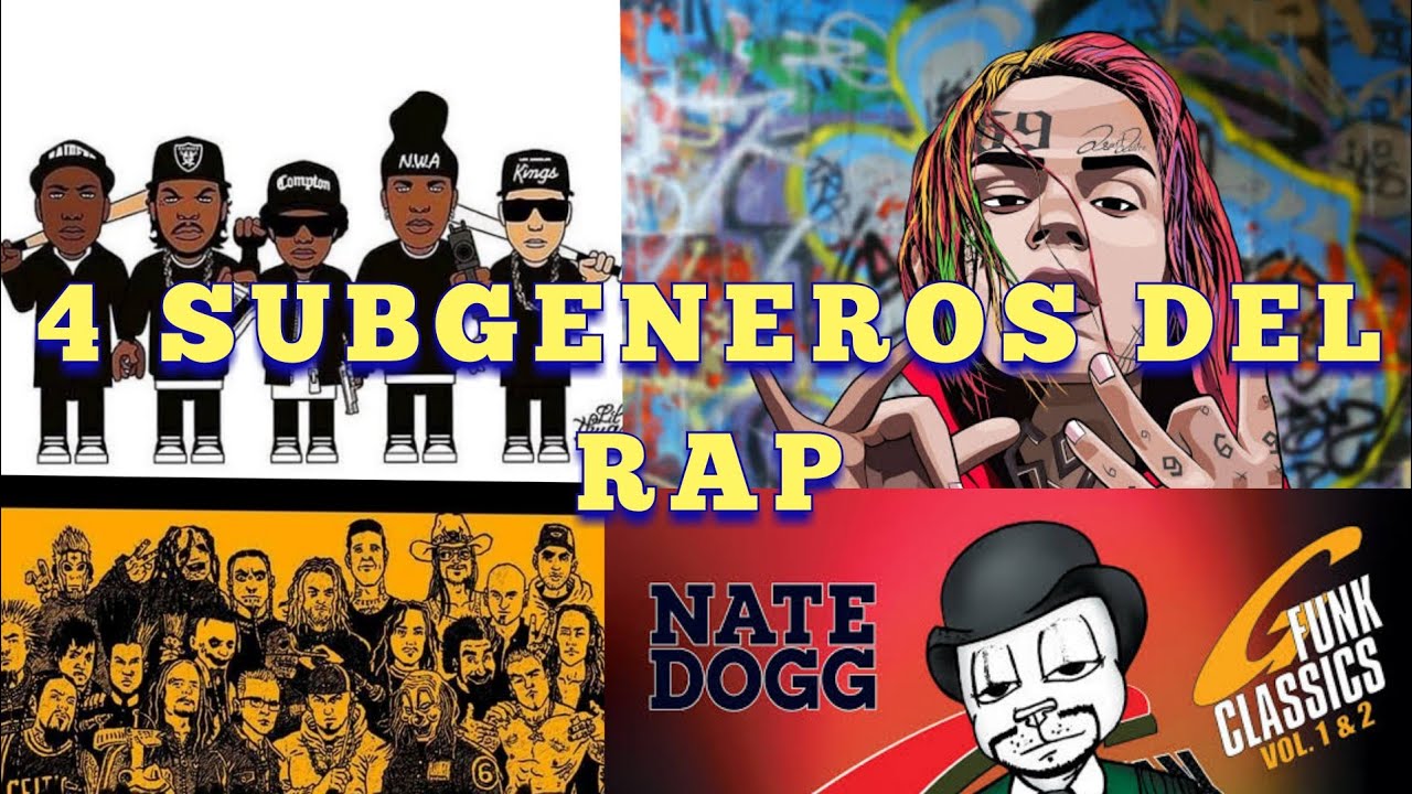4 subgeneros del rap (ft. Tony Montana 187Um killa) - YouTube