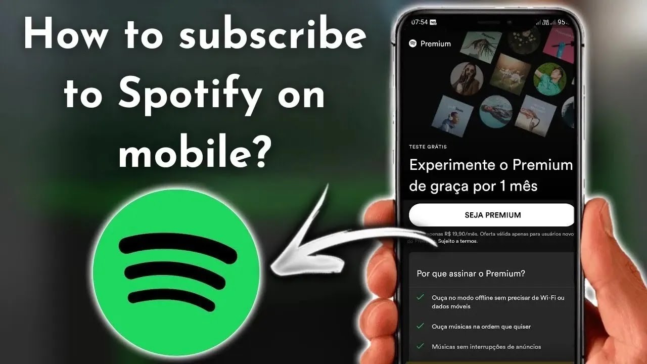 HOW TO SUBSCRIBE TO SPOTIFY ON MOBILE - YouTube