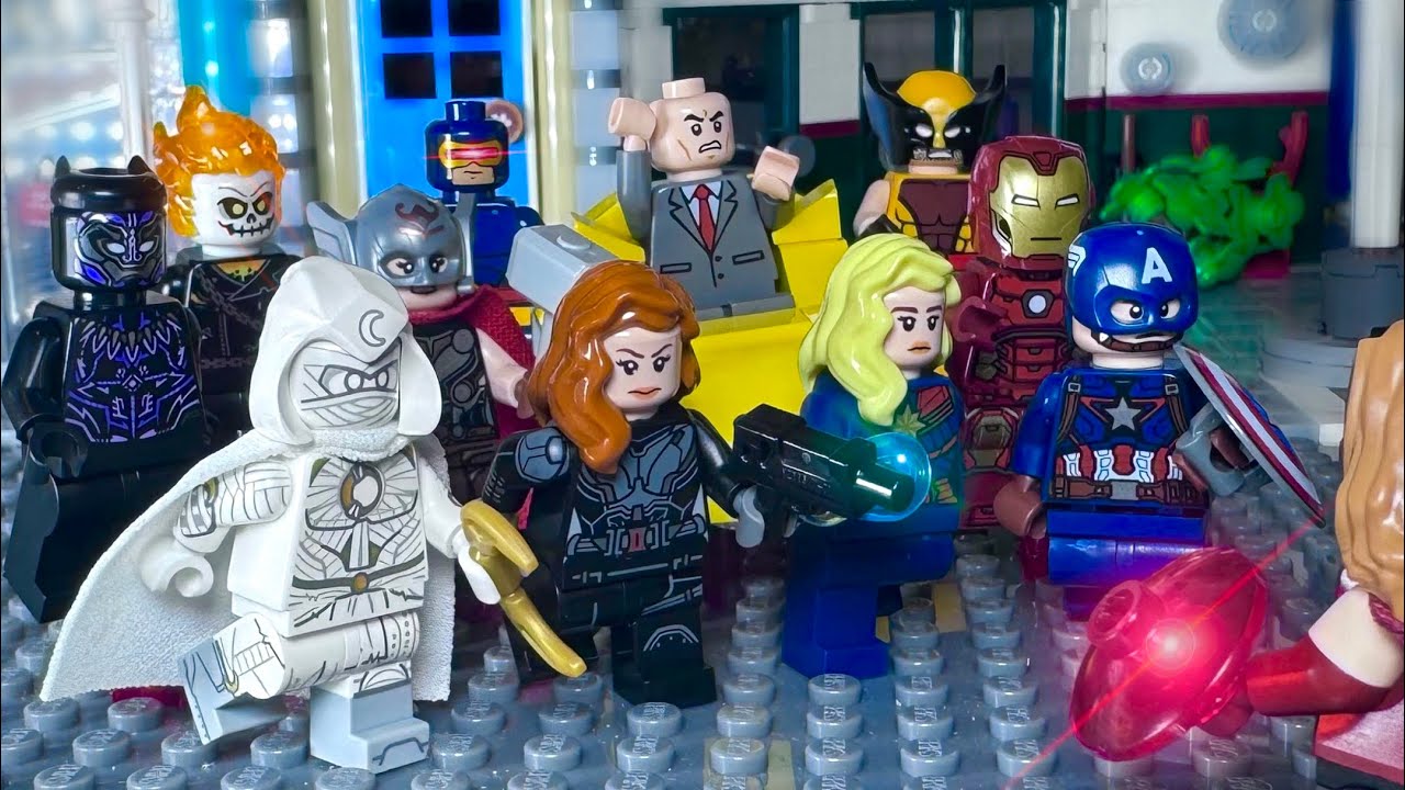 LEGO Avengers vs Scarlet Witch | Stopmotion Animation - YouTube
