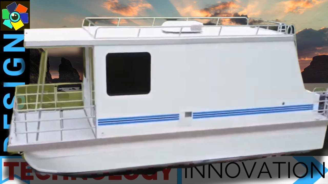 10 Most Innovative Houseboats and Modern Floating Homes - YouTube