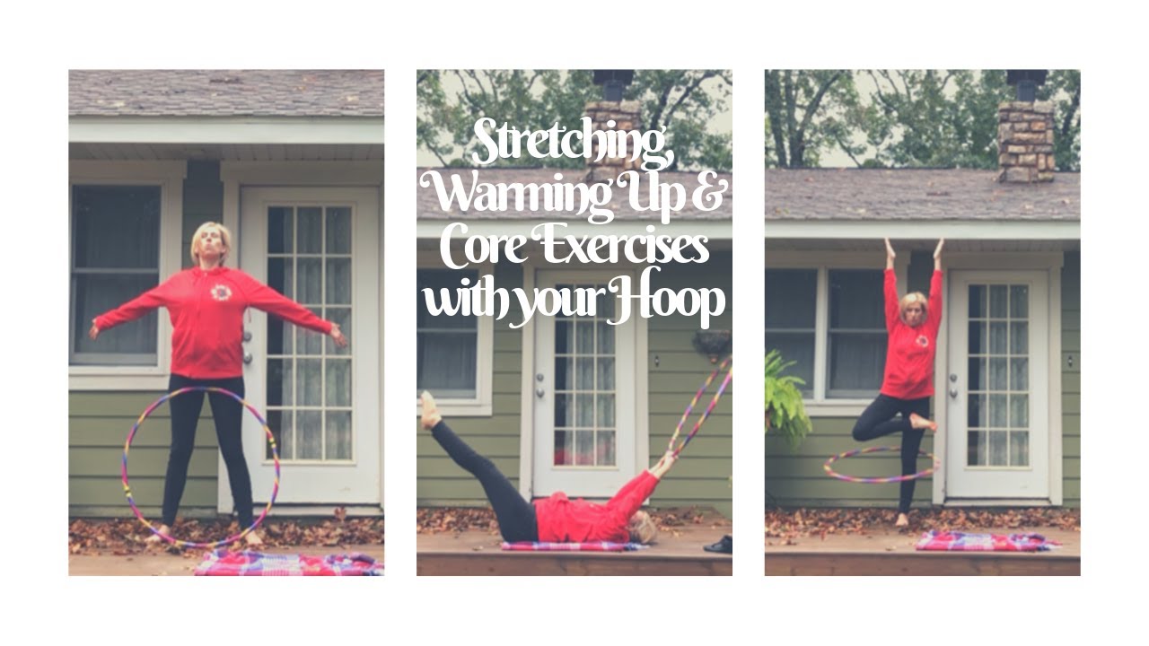 Stretching & Core Exercises with your hoop - YouTube