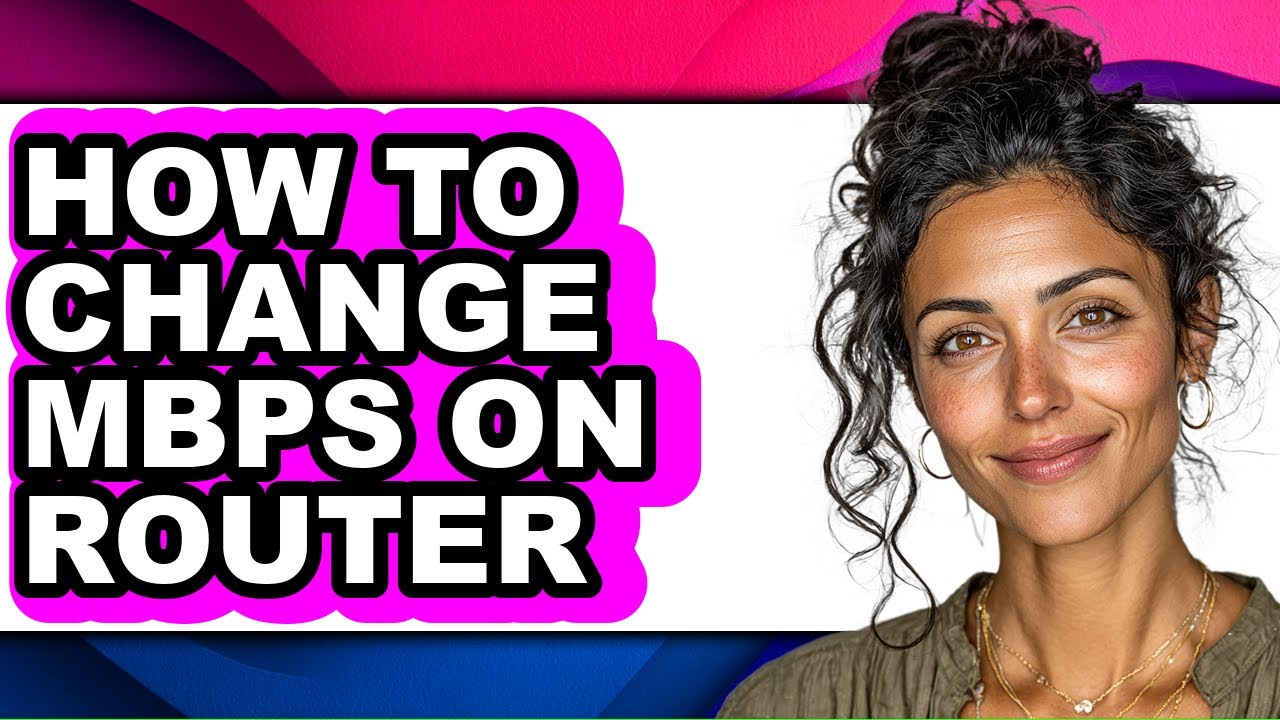 How to Change Mbps on Router (easy Method) - YouTube