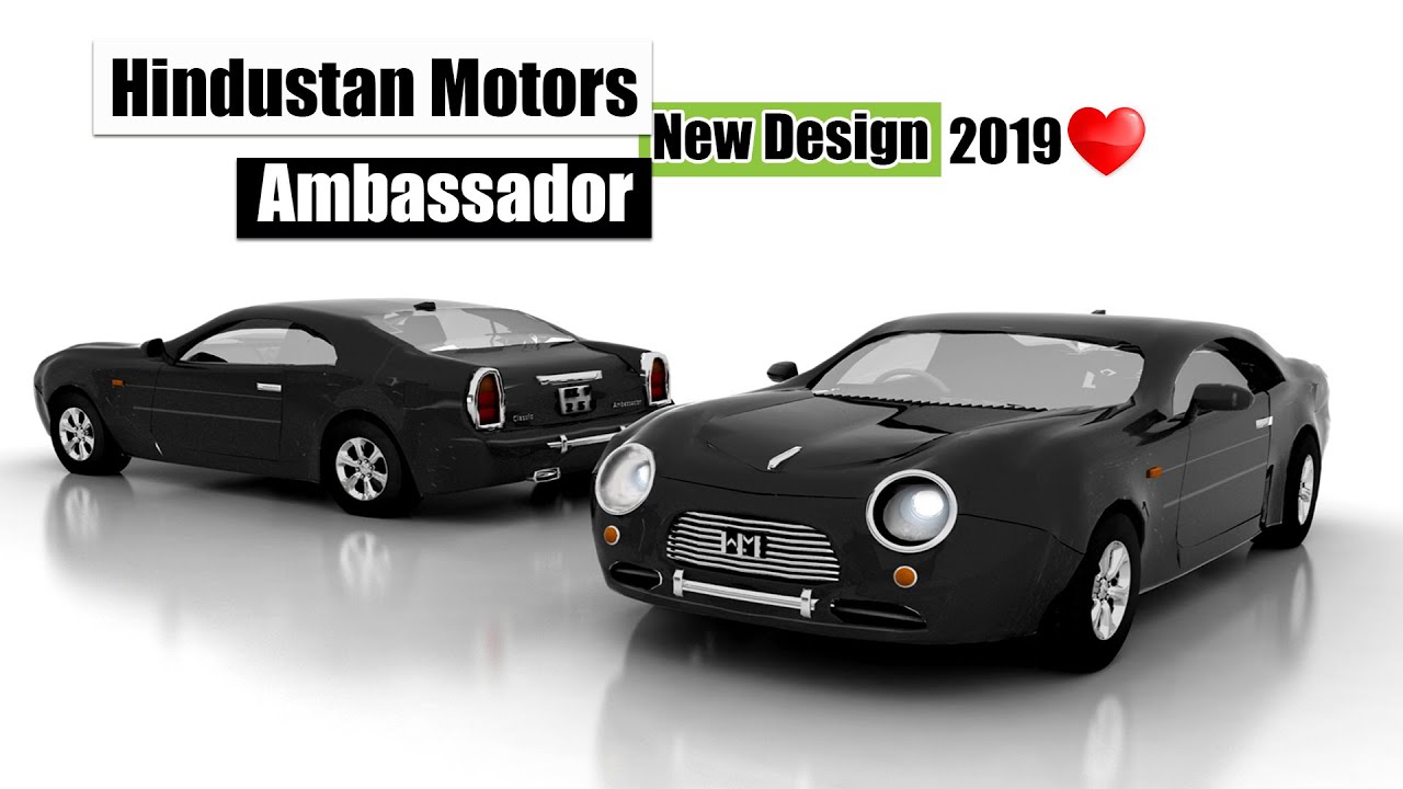 Ambassador car concept | Fanmade | Realistic - YouTube