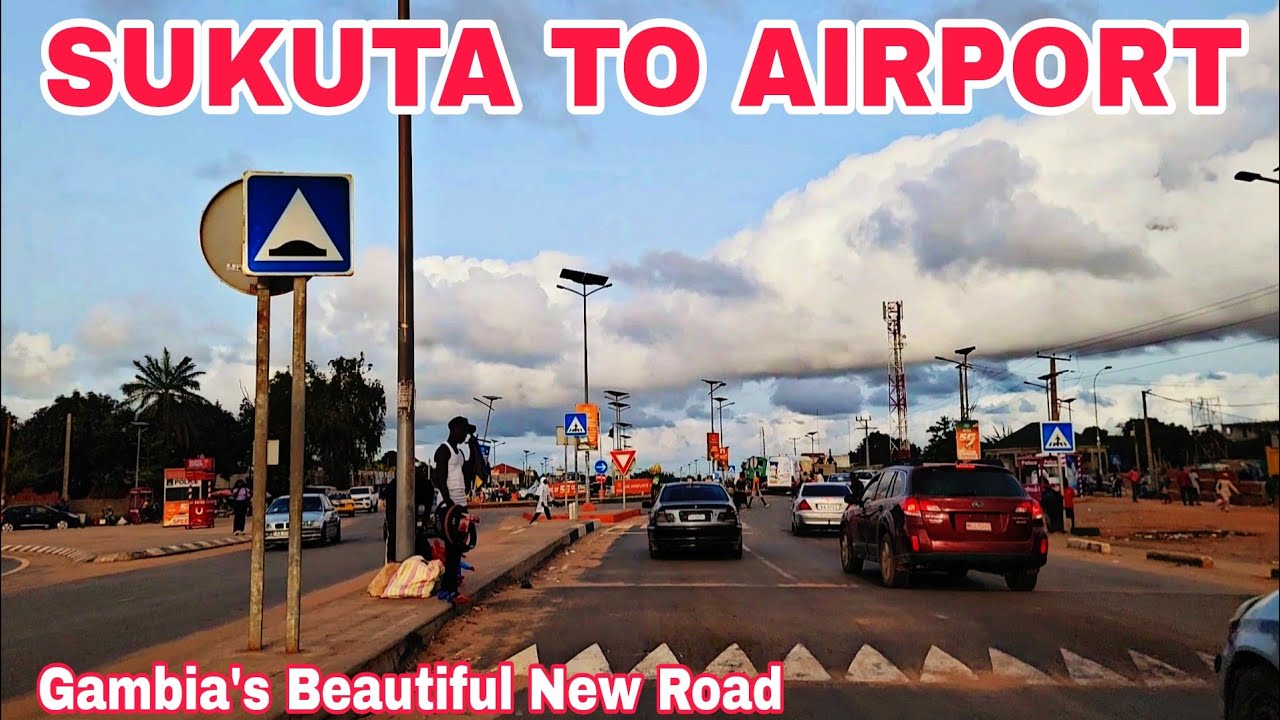 Sukuta to Airport Junction | Gambia's Beautiful New oic Road Stunning ...