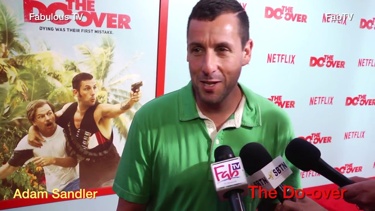 Adam Sandler at 'The Do Over' premiere at LA Live #‎netflix #‎fabulous ...