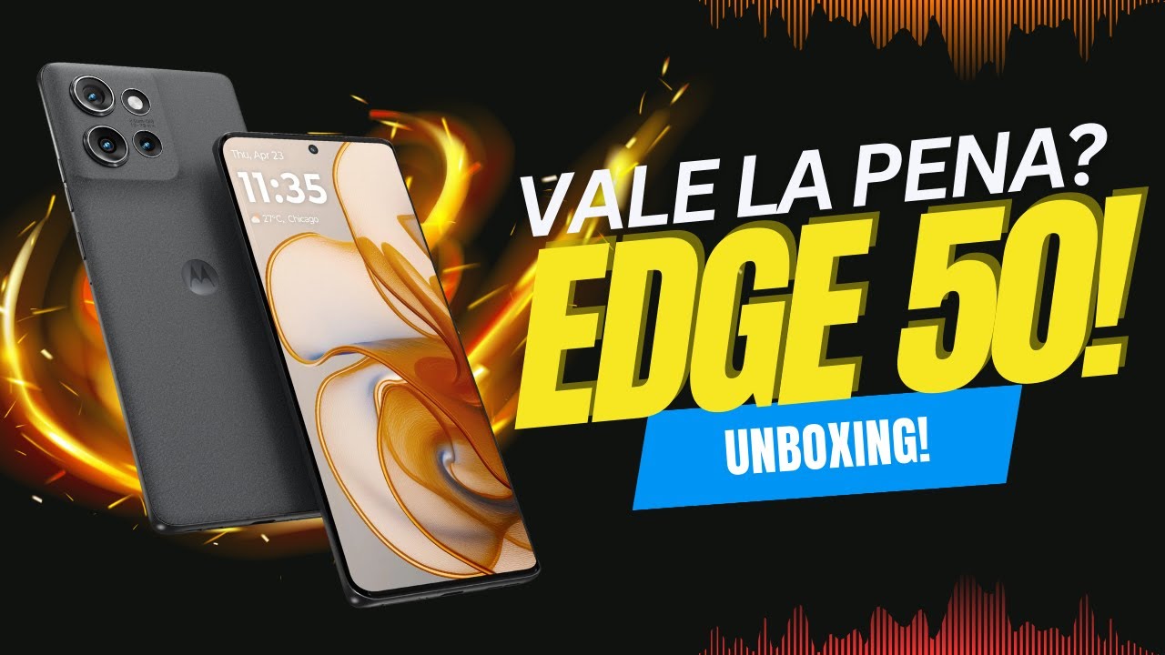 ️💪📦MOTOROLA EDGE 50 ! [UNBOXING] - YouTube