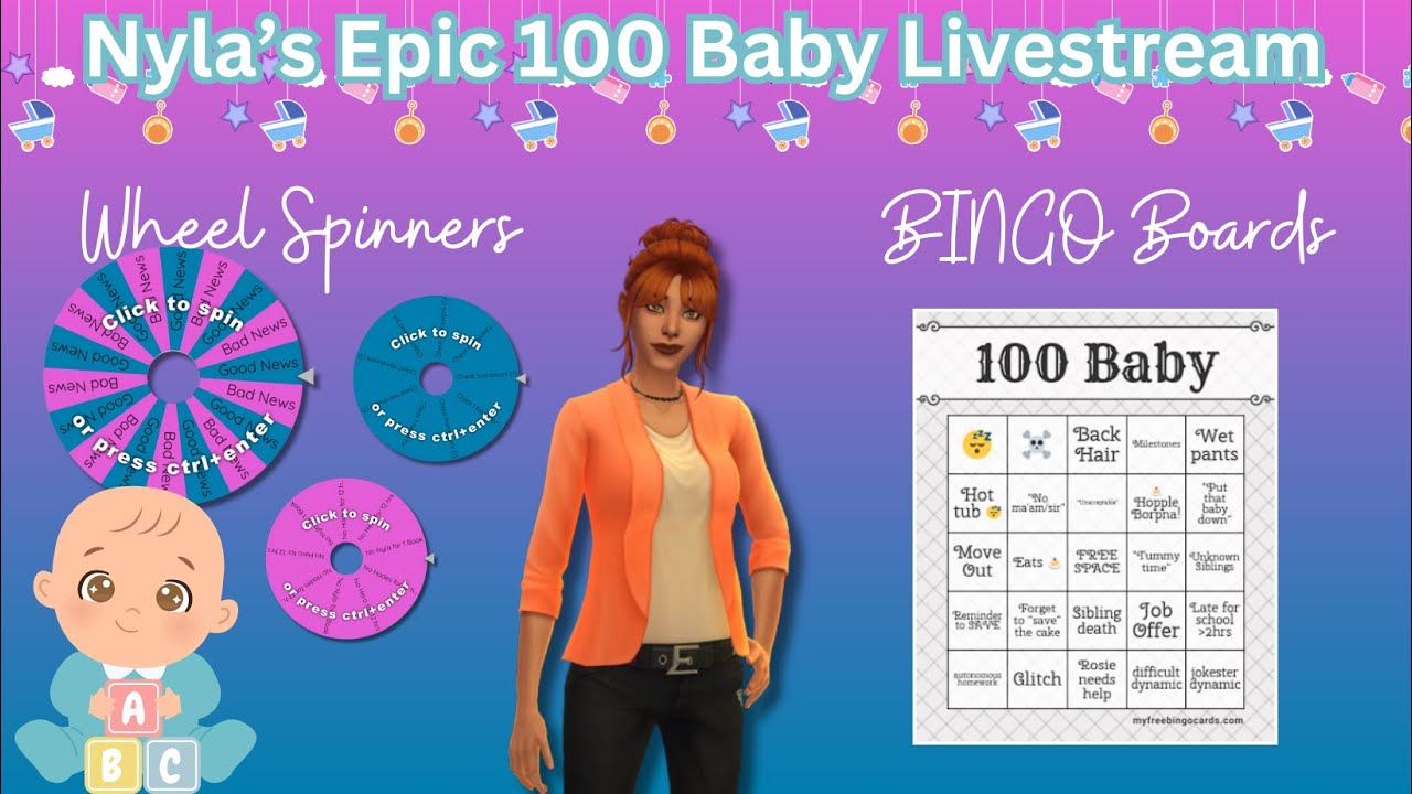 The Sims 4 | 100 Baby Challenge - Let's Play! - YouTube