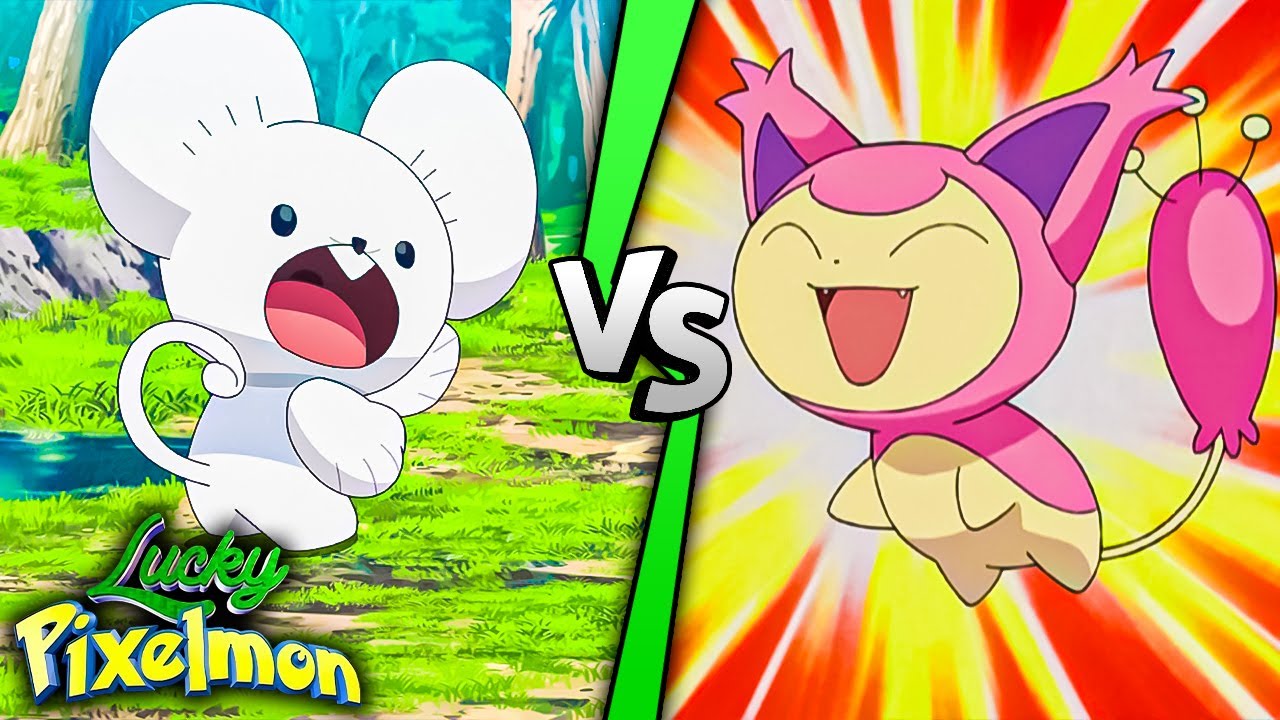 Minecraft LUCKY PIXELMON - TANDEMAUS vs SKITTY ! SÓ VALE 1 LENDÁRIO NA ...
