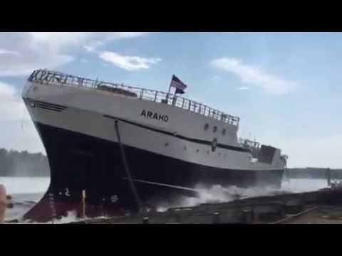The Araho launch.