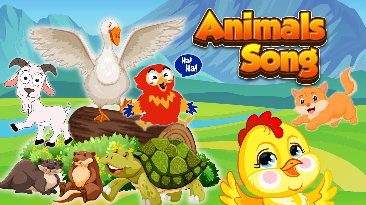 Animal Song 🦓🐷🐰| Animal ABC Song & Dance for Kids | Best Animal Sounds ...