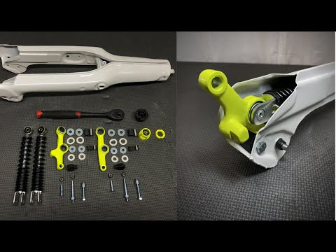 Honda Cub Front Shock Complete Assembly Tutorial How-To (EP 2)