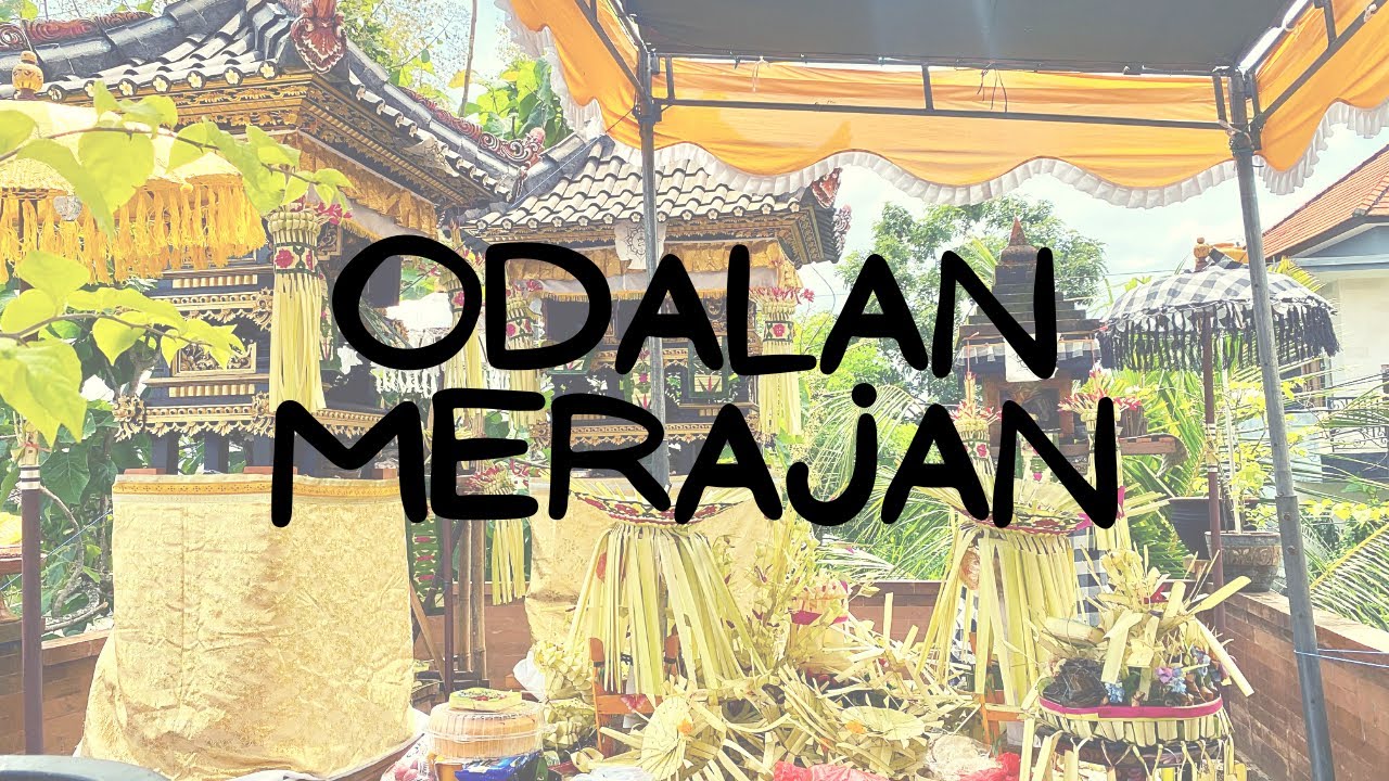 UPACARA ODALAN MERAJAN BALI | TRADISI BALI - YouTube