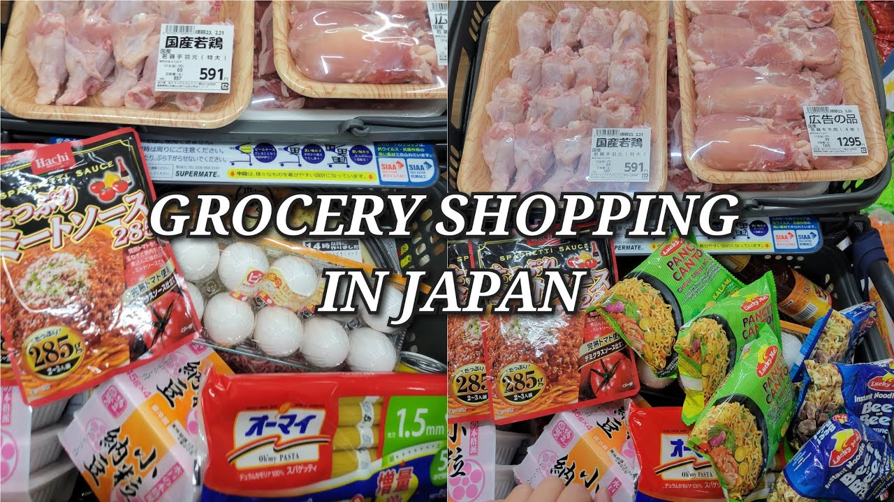 Grocery Shopping in Japan | Shopping at Supermarket | Trial Mega Center ...