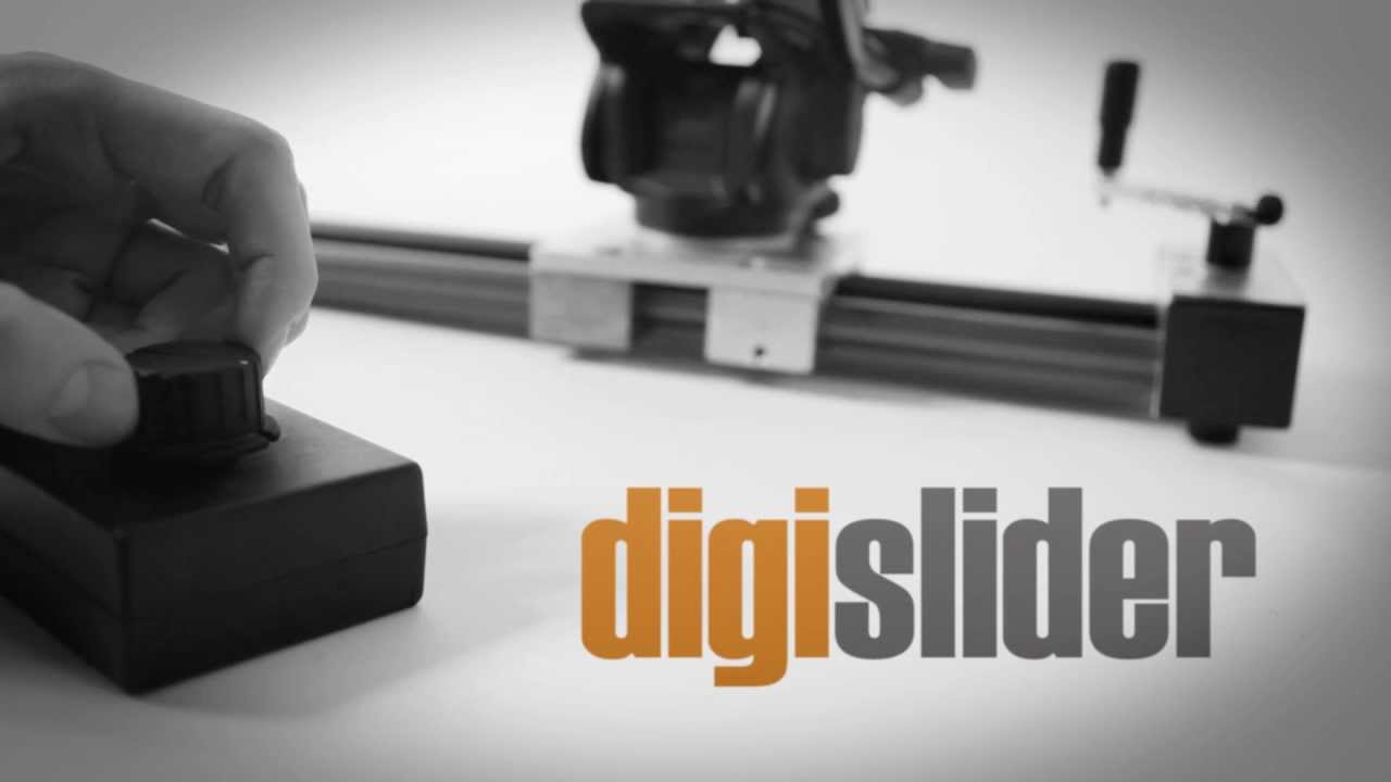 Digislider - motorised belt driven slider - YouTube