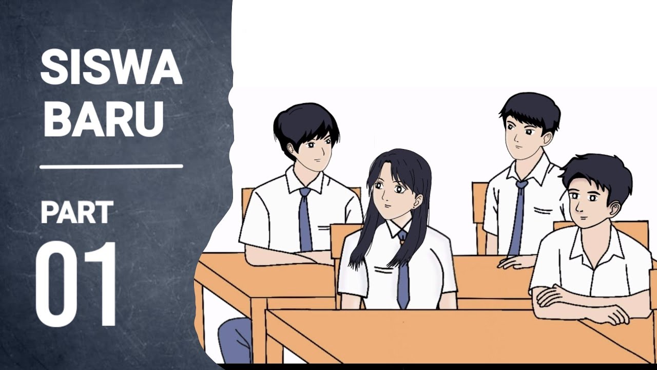 SISWA BARU PART 01 | Animasi anak sekolah Ruang design animasi - YouTube