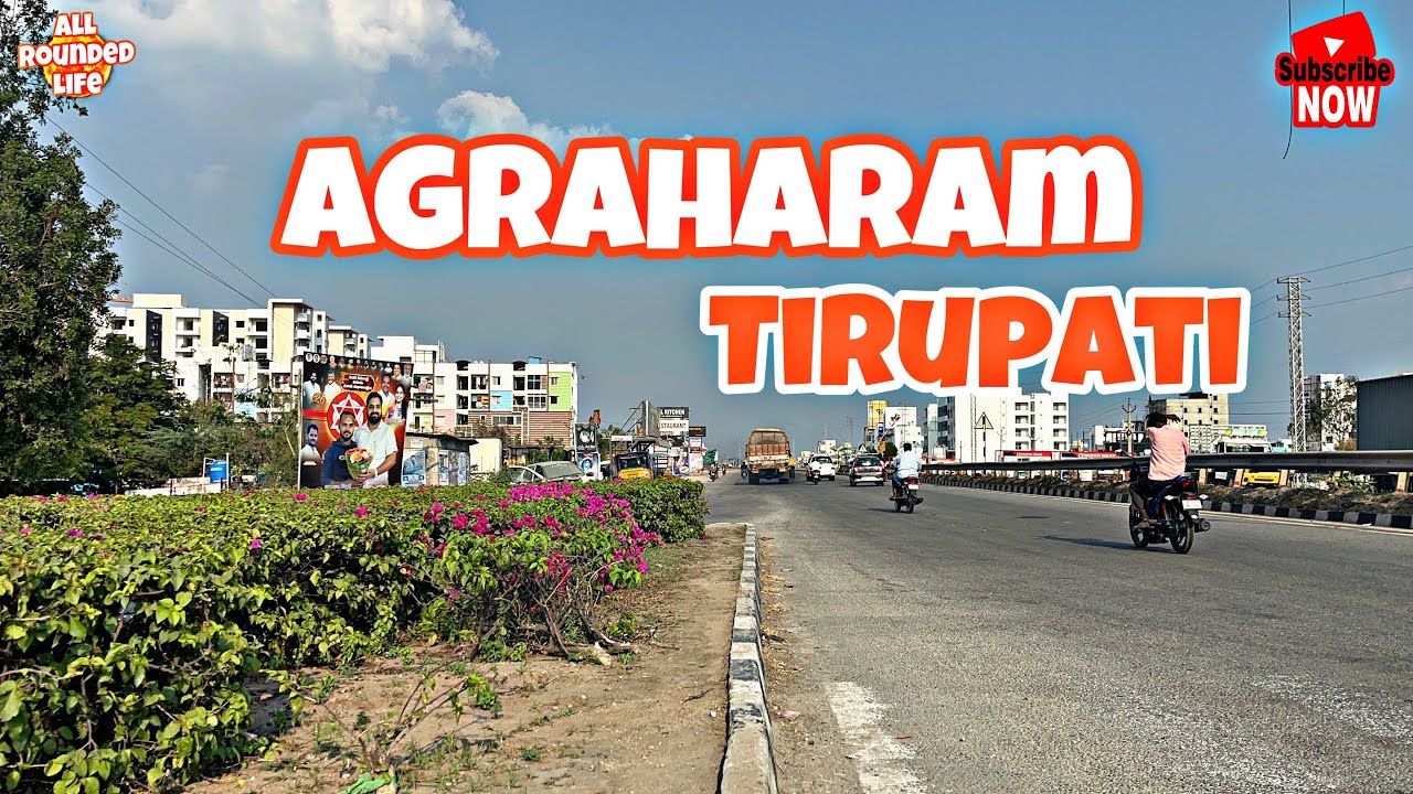 Evening View Agraharam Village || Tirupati || Andhra Pradesh - YouTube