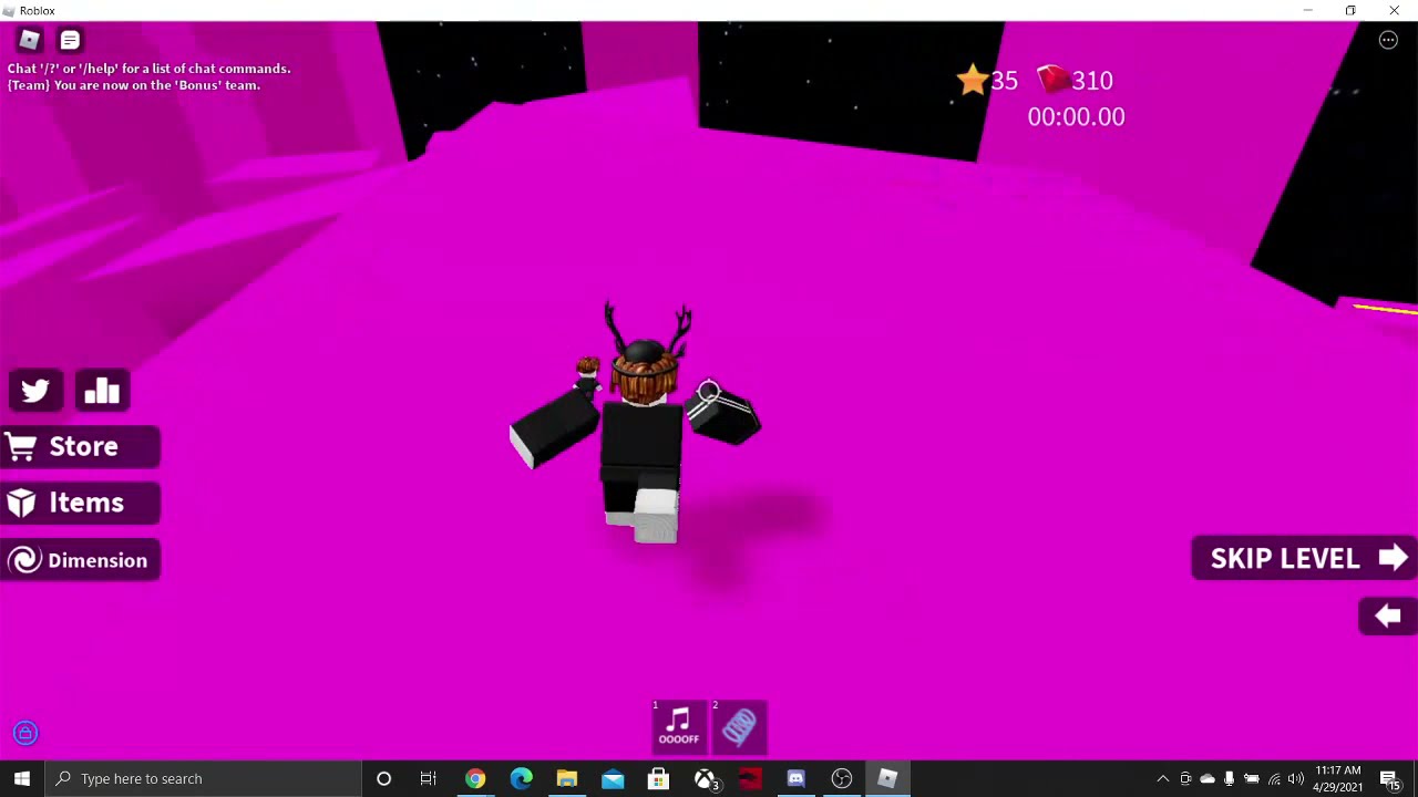Playing Bonus Level Speed Run 4 ROBLOX - YouTube