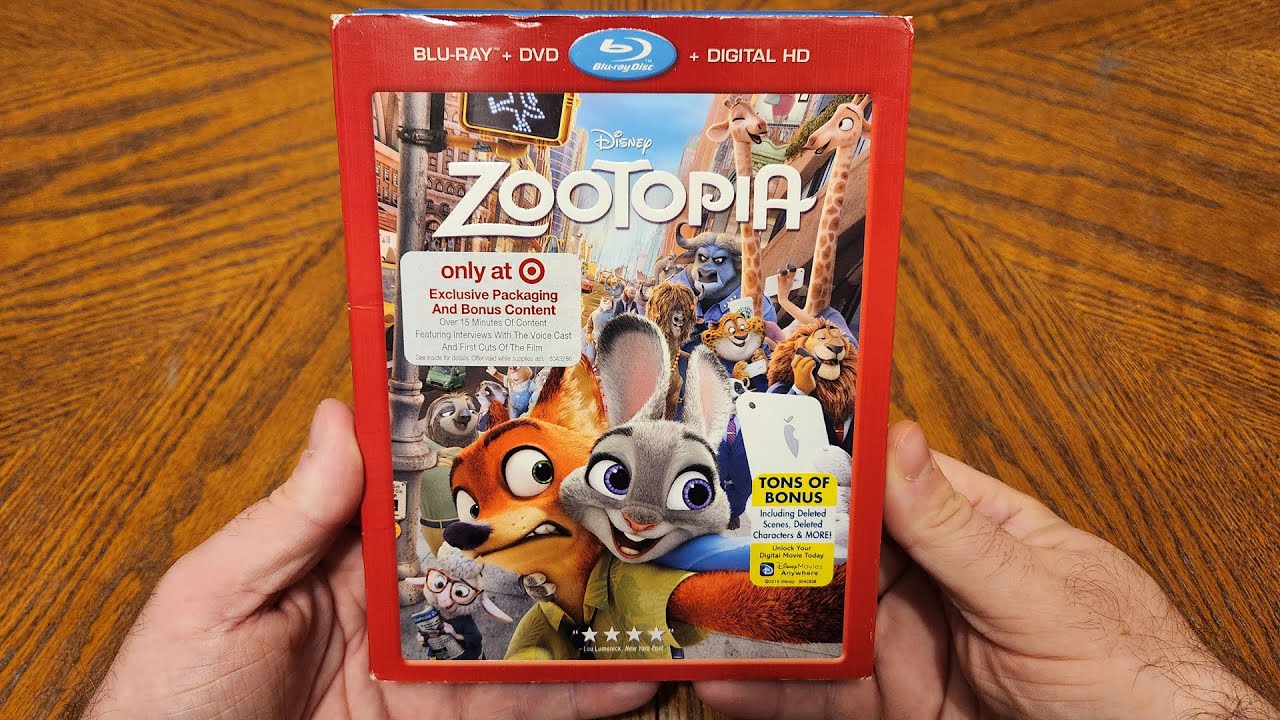 Zootopia Home Video #3 - Target Exclusive Blu-Ray - YouTube
