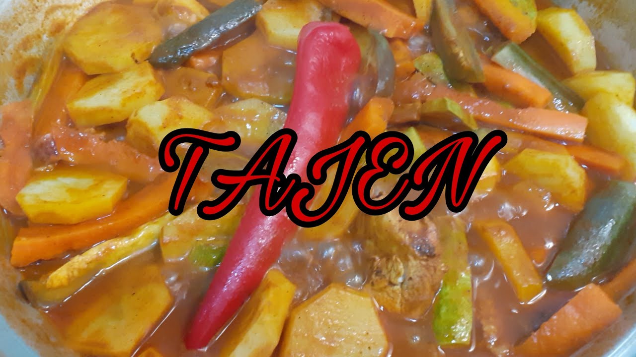 TAJEN||How to cook Tajen||Arabic Food - YouTube
