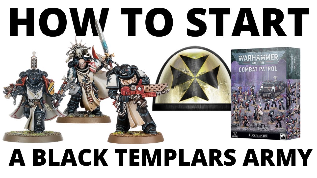 How to Start a Black Templars Army in Warhammer 40K 10th Edition ...