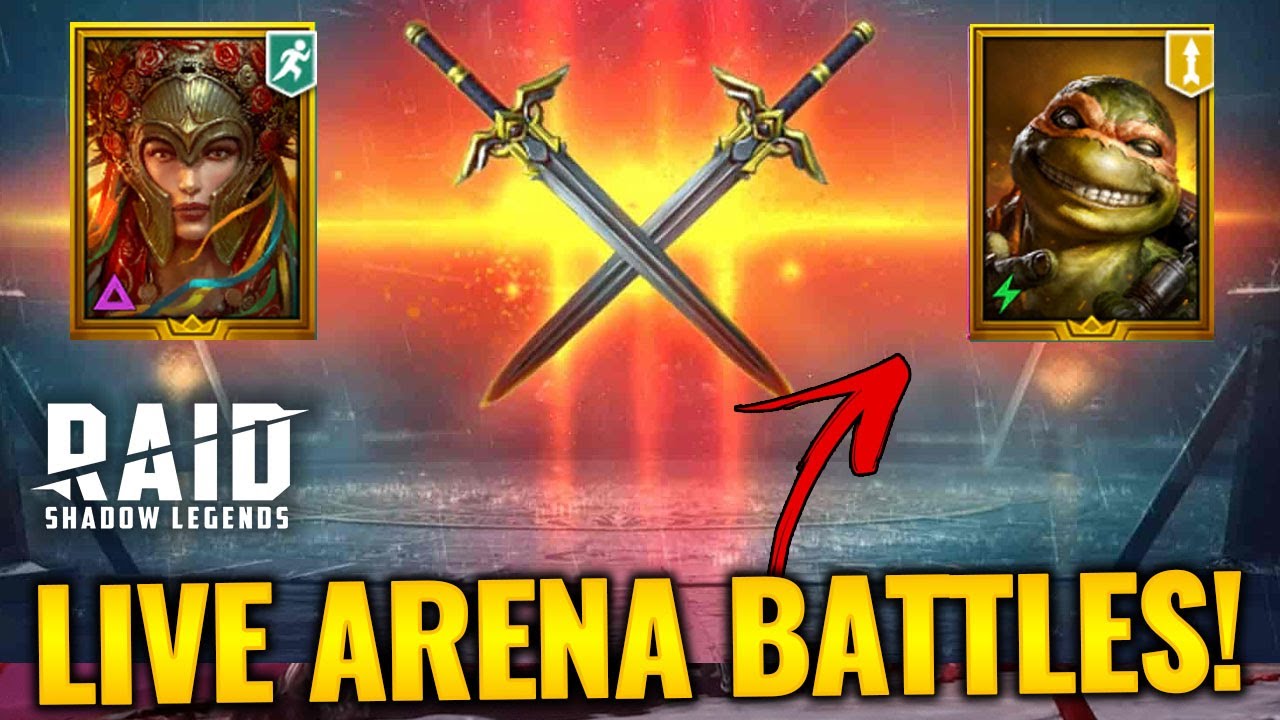 LIVE ARENA BATTLES and Cursed City - RAID: Shadow Legends LIVESTREAM ...