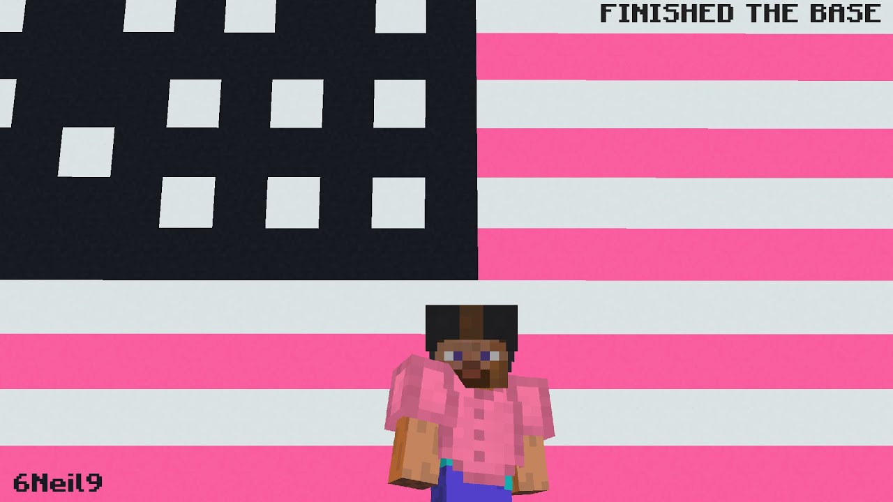 FINISHED THE BASE (MINECRAFT PARODY OF "FLOODED THE FACE") - YouTube